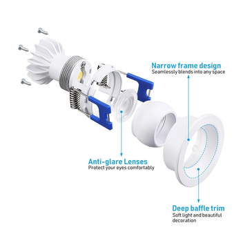 LED Recessed Lights | TORCHSTAR – Torchstar Lighting