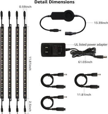 LED Under Cabinet Lights for Residential Spaces | TORCHSTAR – Torchstar ...