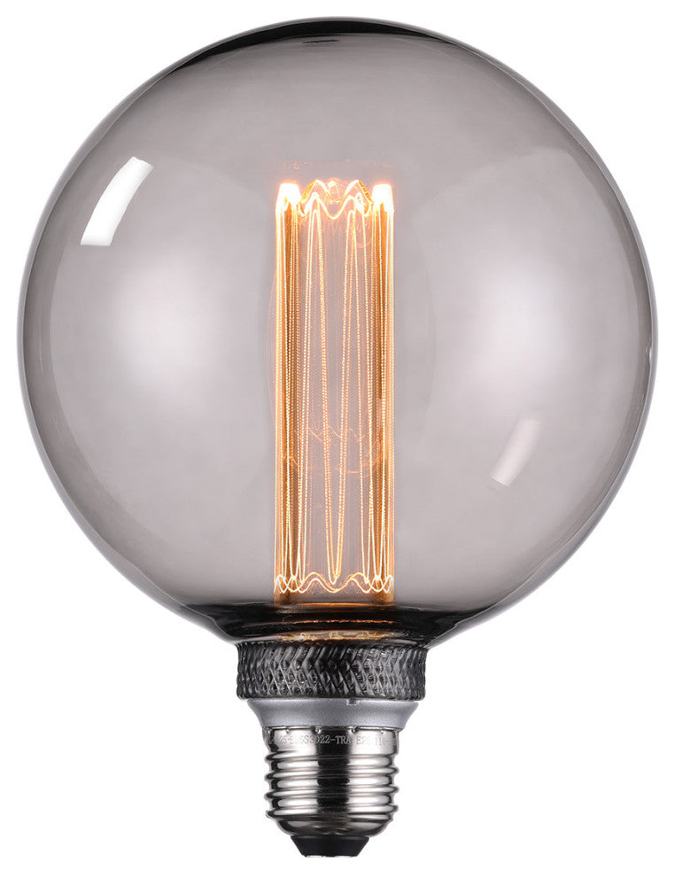 ESCENA Artist Series LED Globe Decorative Light Bulb - 3.5W - Smoke Gr ...