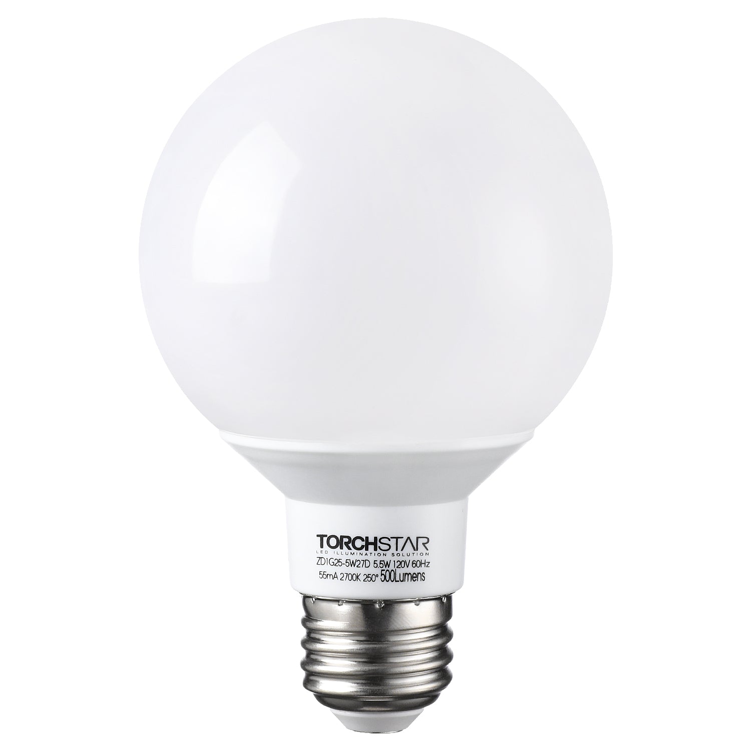 TORCHSTAR G25 LED Globe Light Bulbs - E26 Base - 2700K – Torchstar Lighting