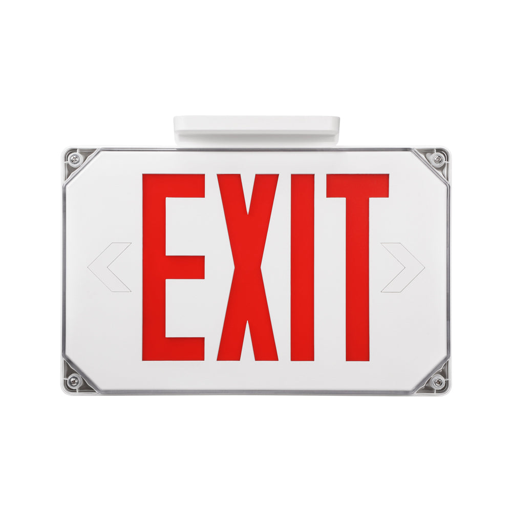LitEgress Weatherproof Exit Sign - Red Letters – Torchstar Lighting